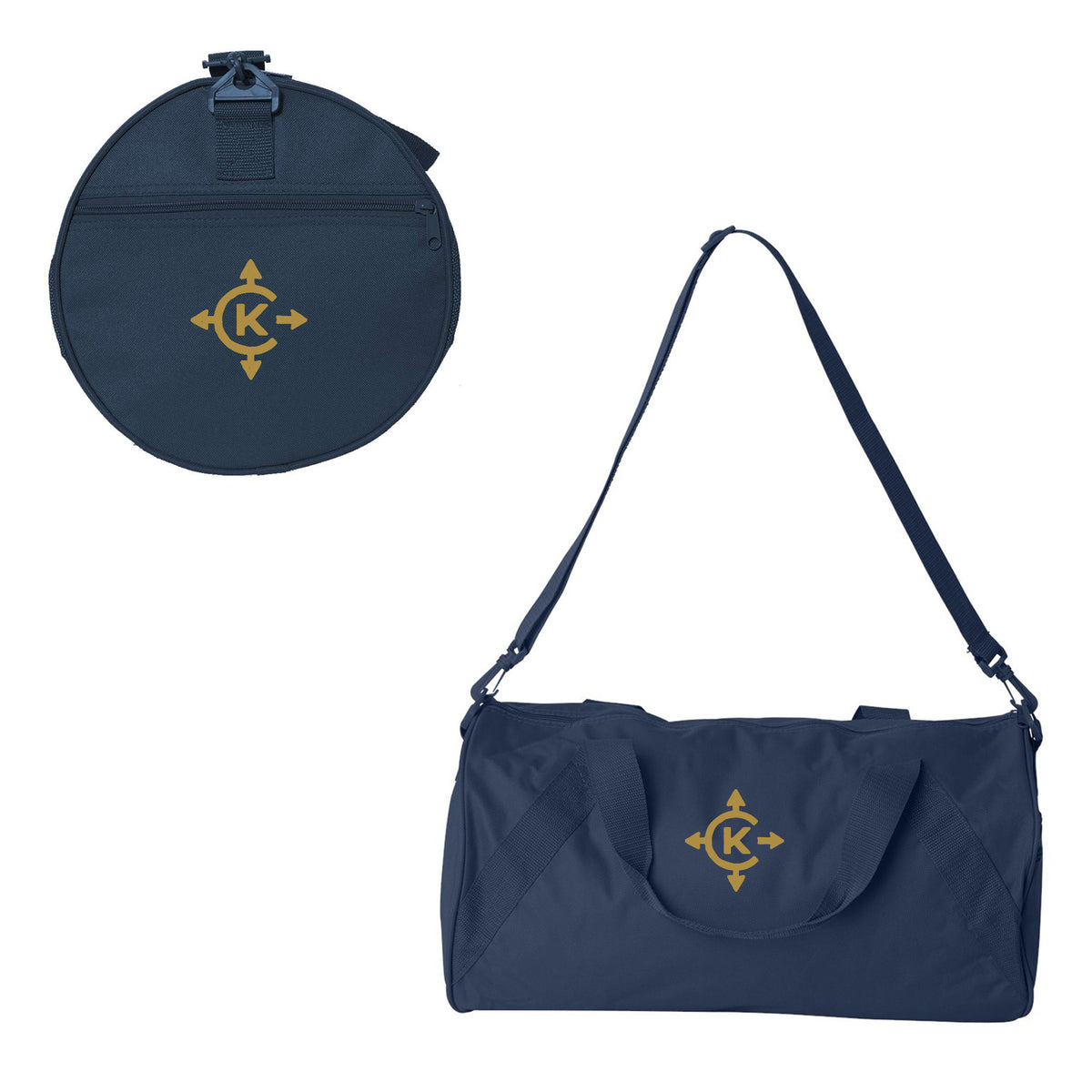 KAWAGA - Recycled 18” - Embroidered Duffel Bag – directthreadstore