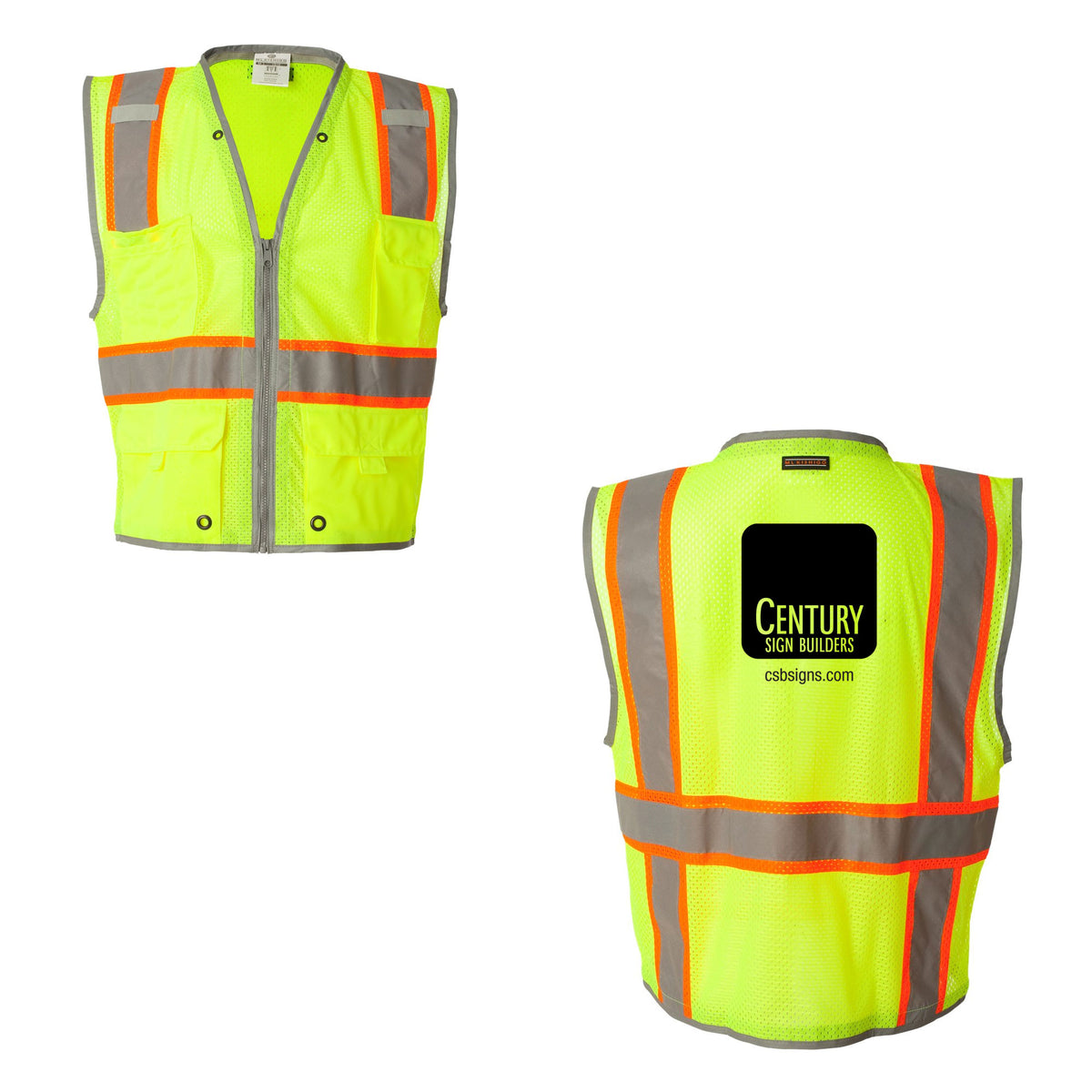 Century Sign Builders - Safety Vest – directthreadstore