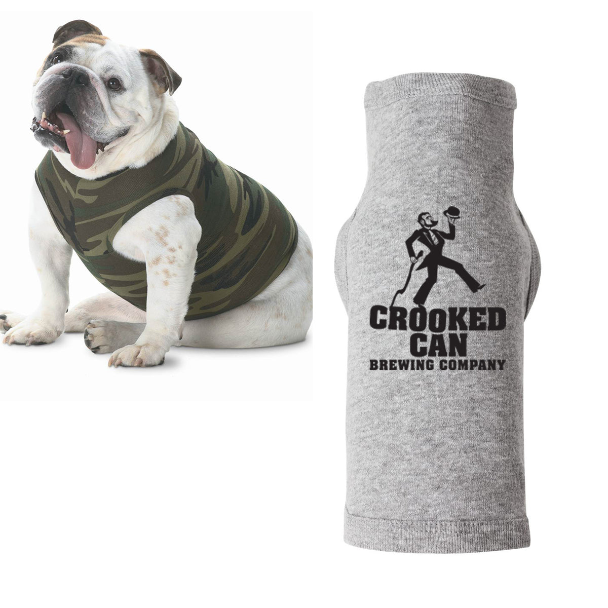 Crooked Can Logo - Doggie T-shirt – directthreadstore